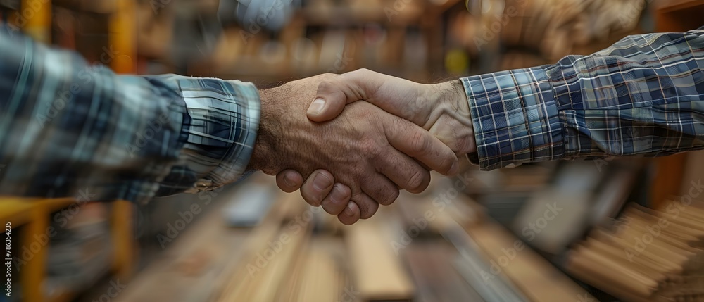 Sealing the Deal: A Handshake of Agreement for a Minimalist Renovation ...