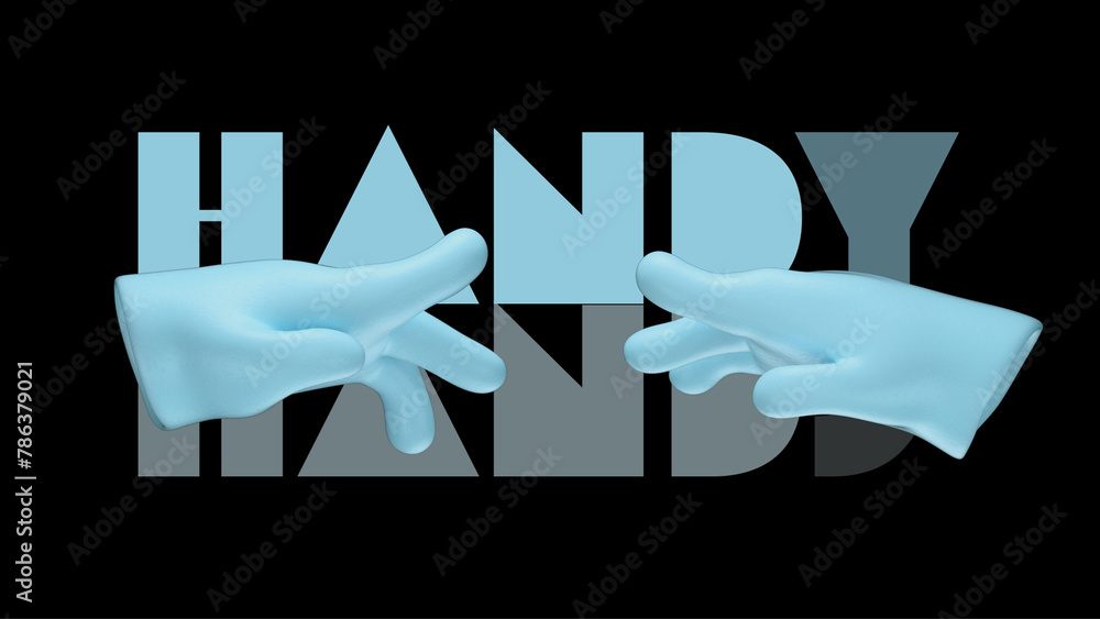 Handy hands Stock Template | Adobe Stock