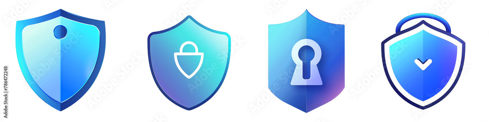 Web Security clipart collection, symbol, logos, icons isolated on ...
