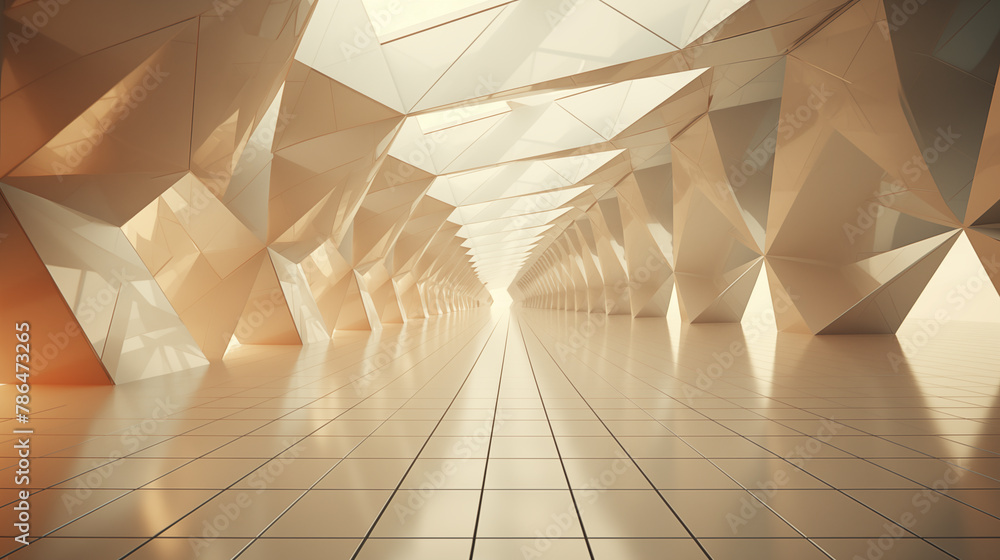 An image of an architectural symmetrical structure in the form of ...