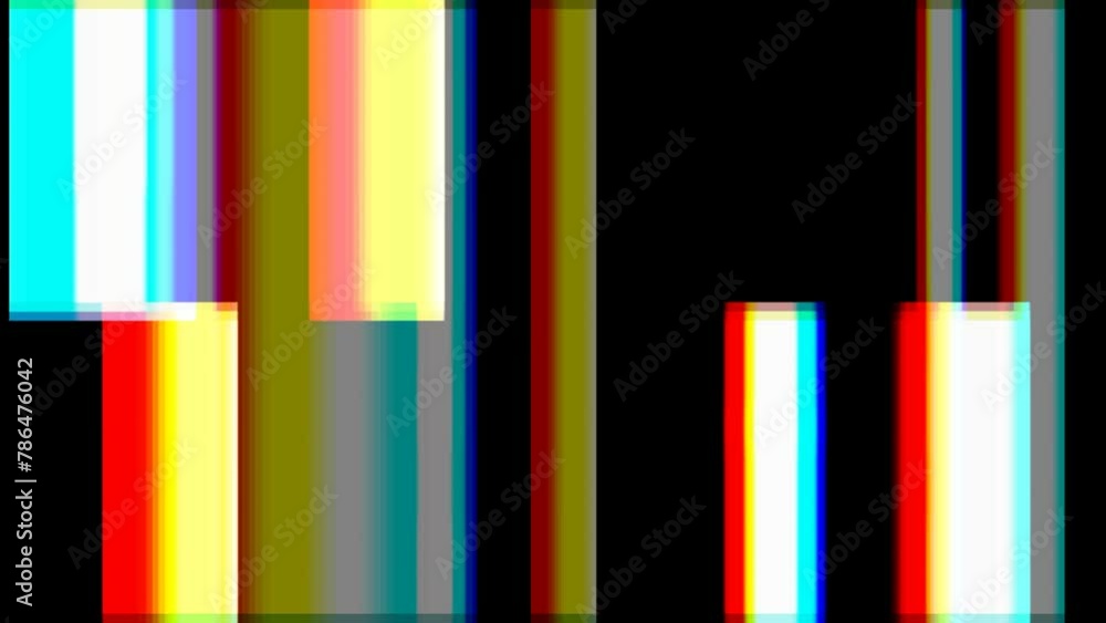 Glitched abstract background with a digital signal error and collapsing data. Element of design ...