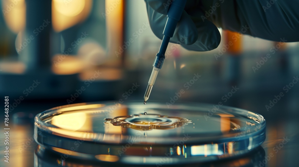 A medical illustration depicting the process of artificial insemination ...