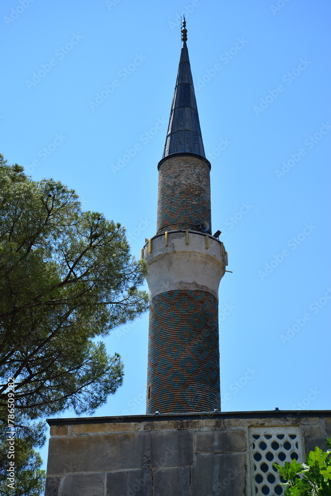 Located in Birgi Town of Turkey, Aydinoglu Mehmet Bey Mosque and Tomb ...
