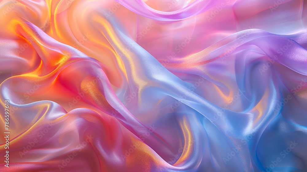 Holographic silk background abstract iridescent, Abstract Background ...