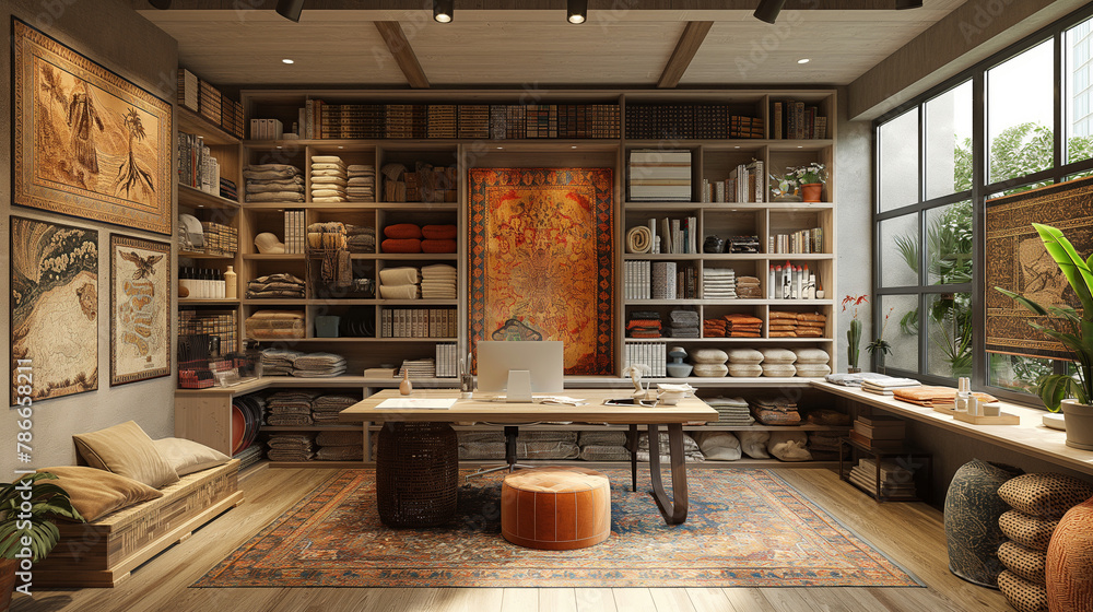 Consultation Room: A cozy consultation area provides a private space ...