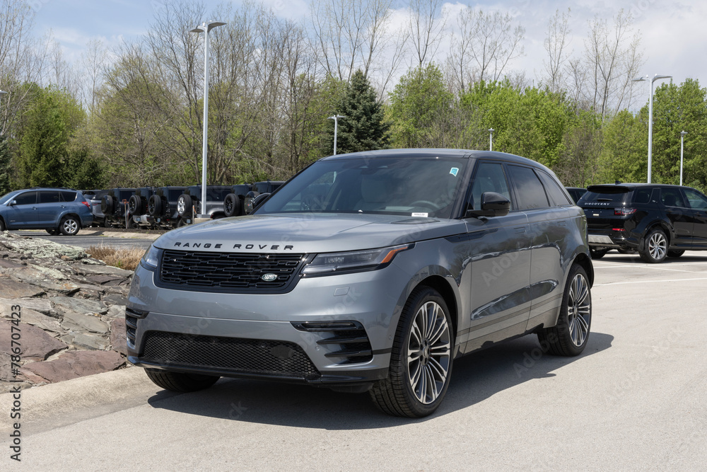 Land Rover Range Rover Velar display. Land Rover offers the Range Rover ...