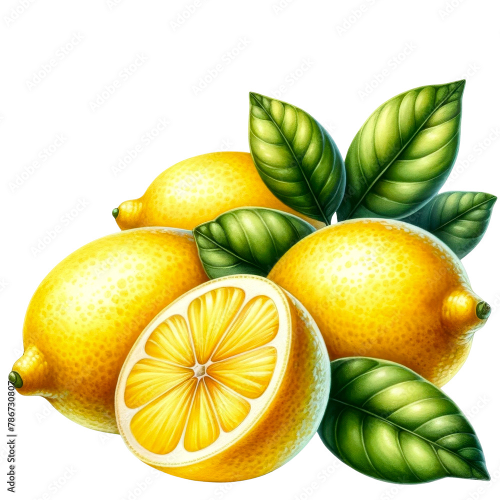 Summer Lemonade Stand and Festive Decorations Clipart, This collection ...