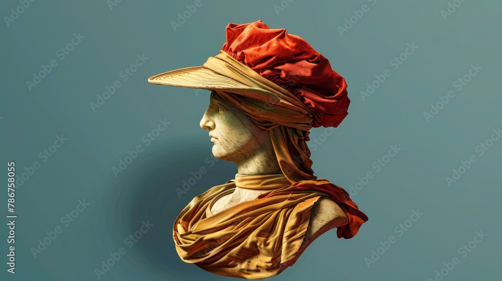 Toga Hat Icon Representation Stock Photo | Adobe Stock
