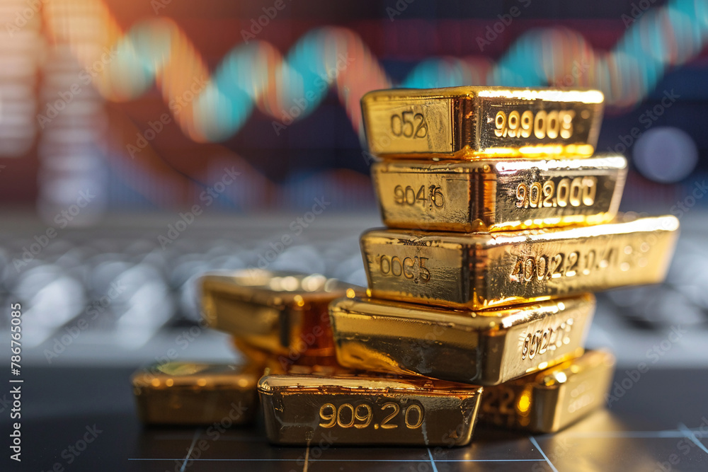 gold bars stack on Improve forecasting accuracy with chart-driven ...
