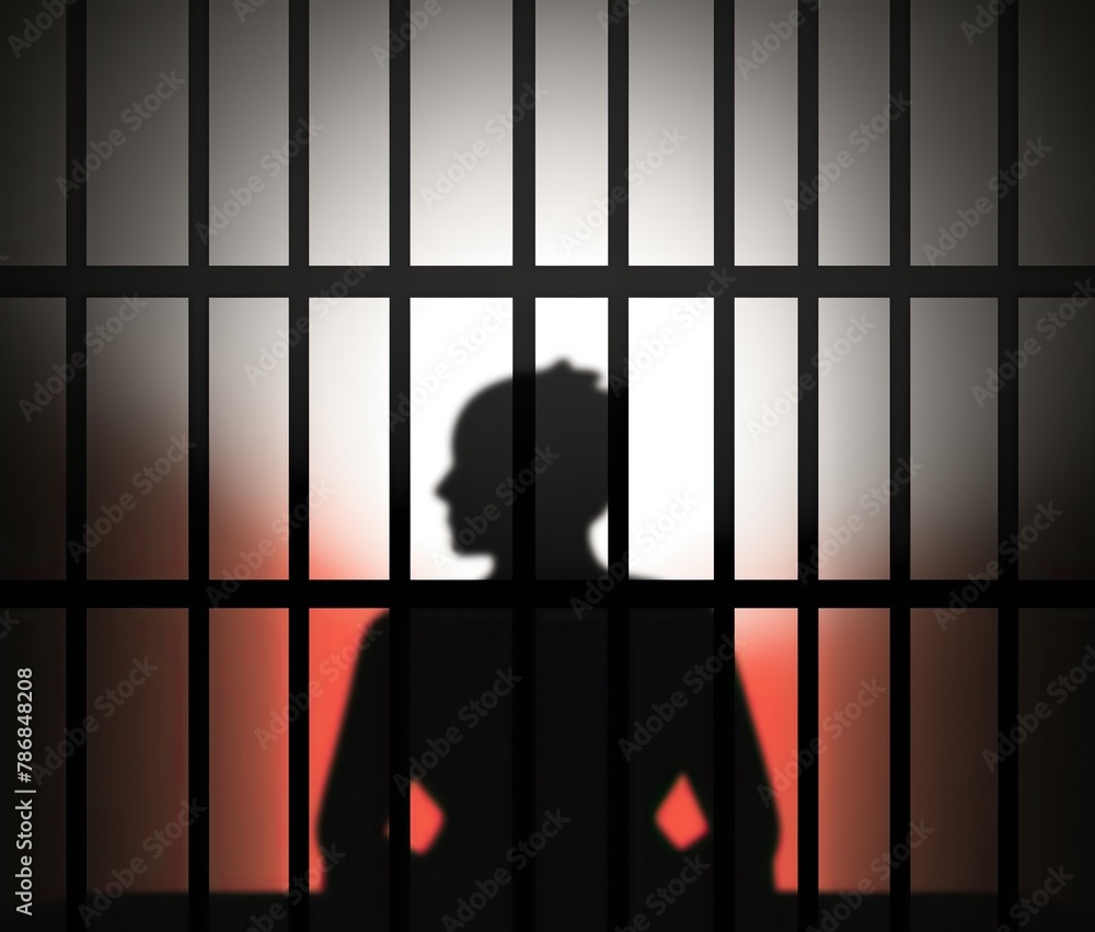 Arrest. Detention center. Prison. Bars. Cell. Inmate. Culprit ...