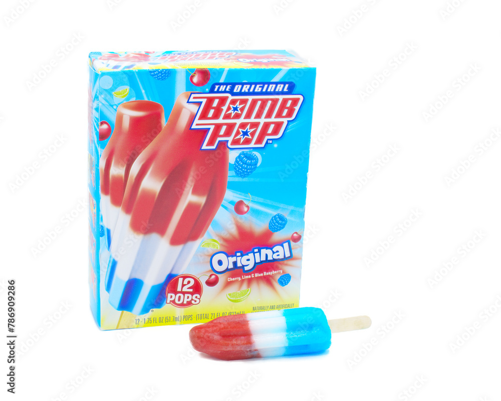 Ocala, FL 4-13-2024 The original rocket bombpop bomb pops cherry red ...