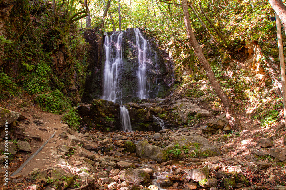 Kolesino Falls, Is a waterfall located above the village of Kolesino in ...