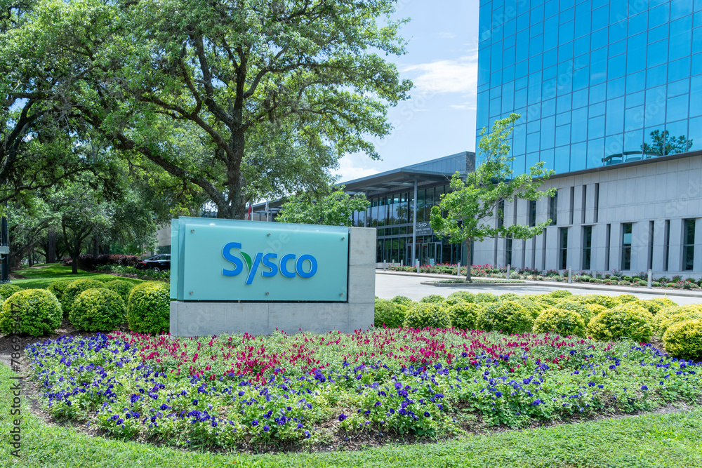 Houston, Texas, USA - April 13, 2024: Sysco headquarters in Houston ...