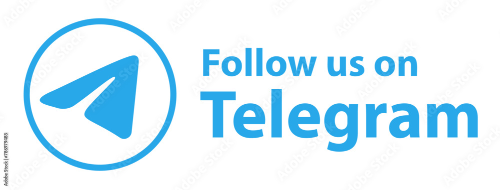 elegram icon set.Telegram logo collection. Follow us on Telegram.Follow ...