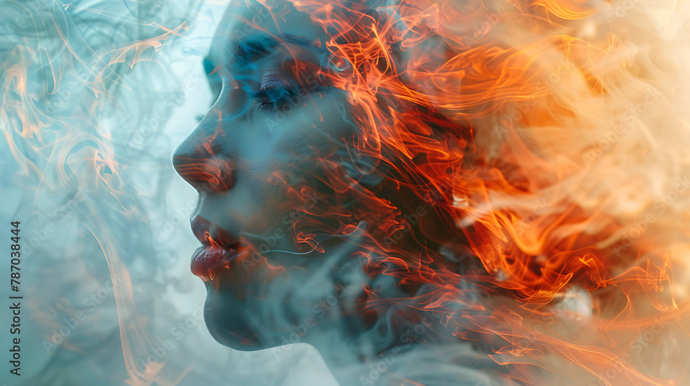 the internal battles and complexities of mental health through a close ...