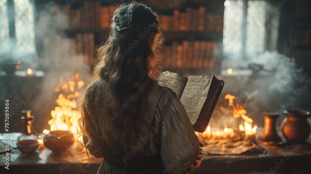 Medieval Witchcraft: Capture images of medieval witches, potions, spell ...