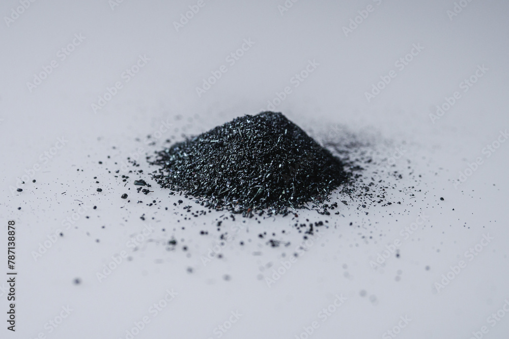 Poster potassium permanganate crystals on a white background – Wall Art ...