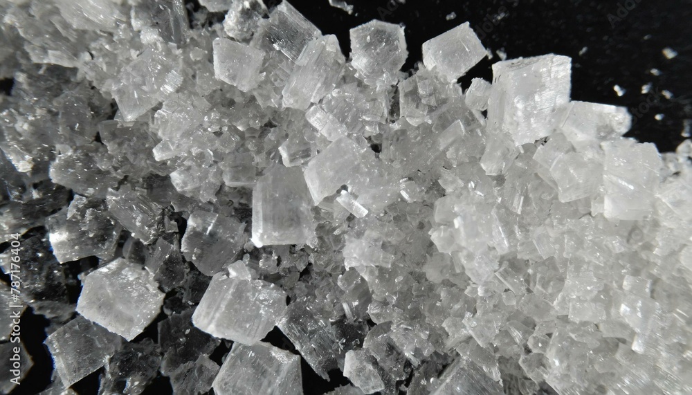 mineral crystal on black, wallpaper macro photography of white crystal ...