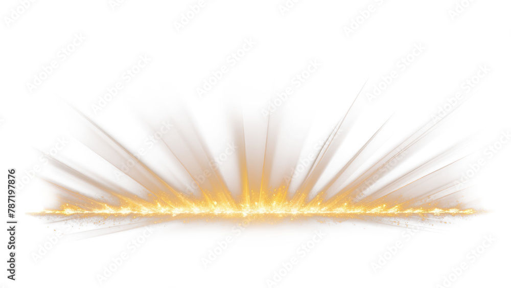 PNG sun ray effect, transparent background Stock Illustration | Adobe Stock