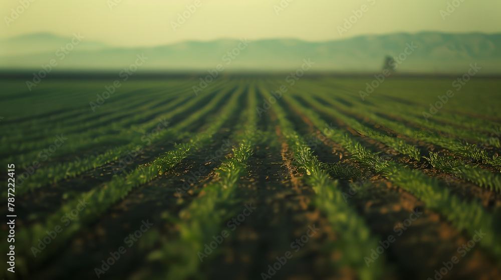 Salton Sea area landscape series Vegetable farm carrot field in ...