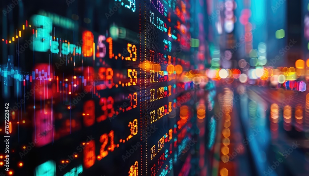 Market Index Charts, Showcase images of market index charts such as the ...