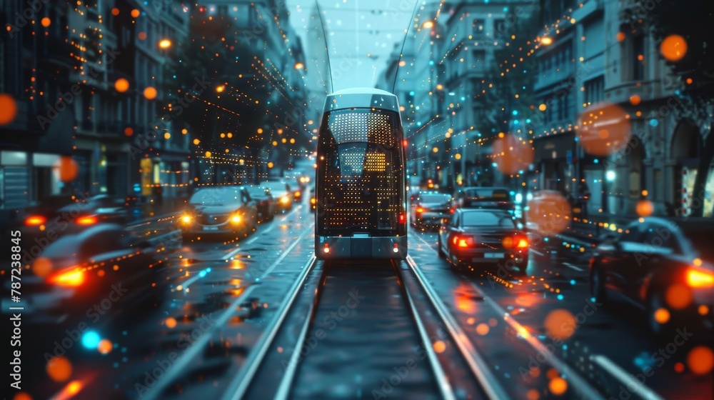 A vision of urban transportation evolution with self-driving buses and ...