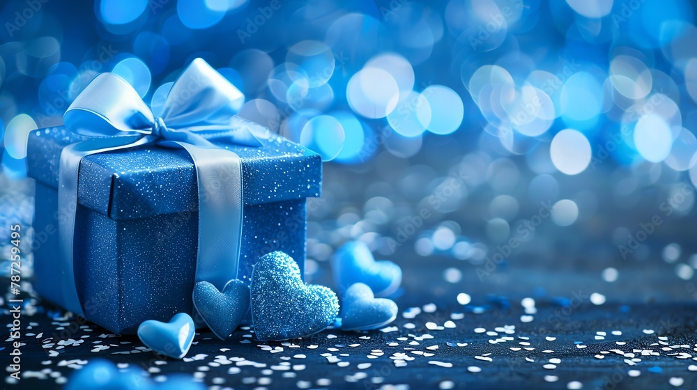 Fathers Day card image blue background, fathers day, aspect ratio 2:1 ...