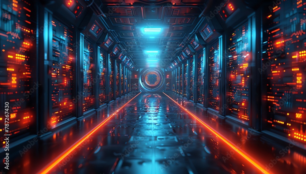 Data center tour highlighting threat intelligence capabilities and ...