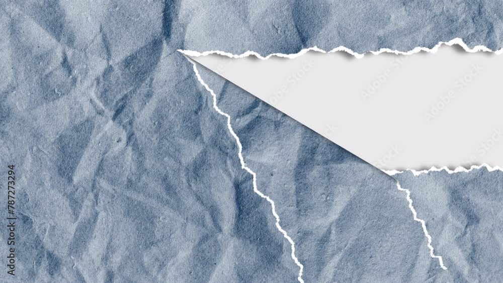 Torn Paper with Alpha Channel. Paper wrap torn transition animation ...