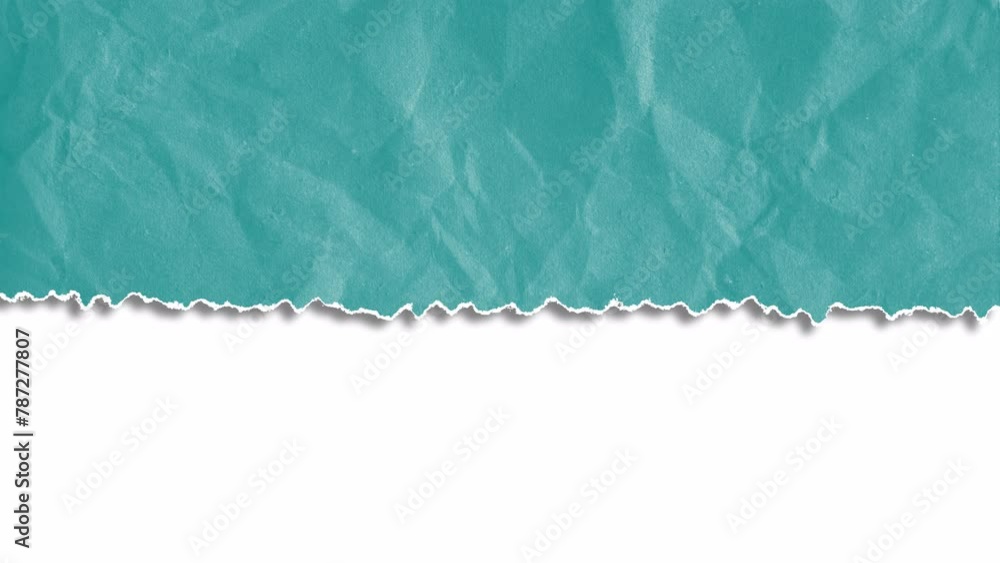 Torn Paper with Alpha Channel. Paper wrap torn transition animation ...