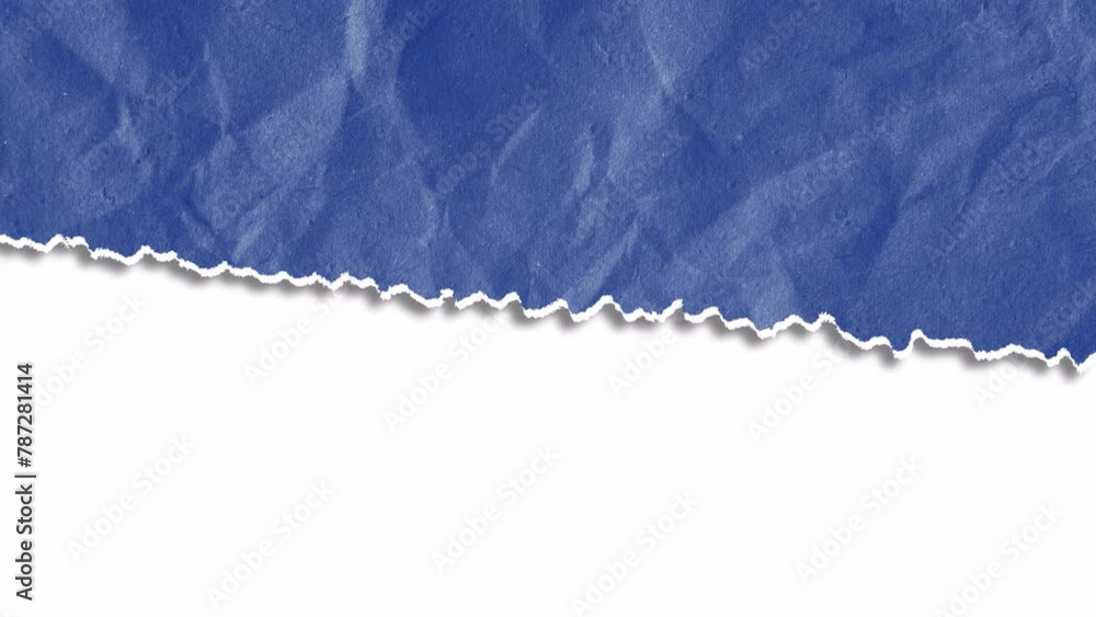 Torn Paper with Alpha Channel. Paper wrap torn transition animation ...