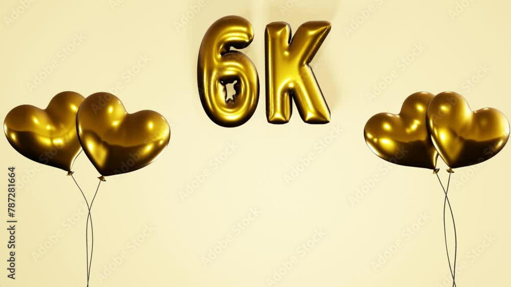 6k, 6000 social media subscribers, followers , likes celebration ...