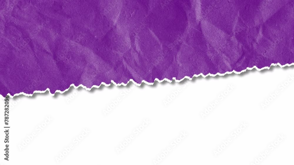 Torn Paper with Alpha Channel. Paper wrap torn transition animation ...