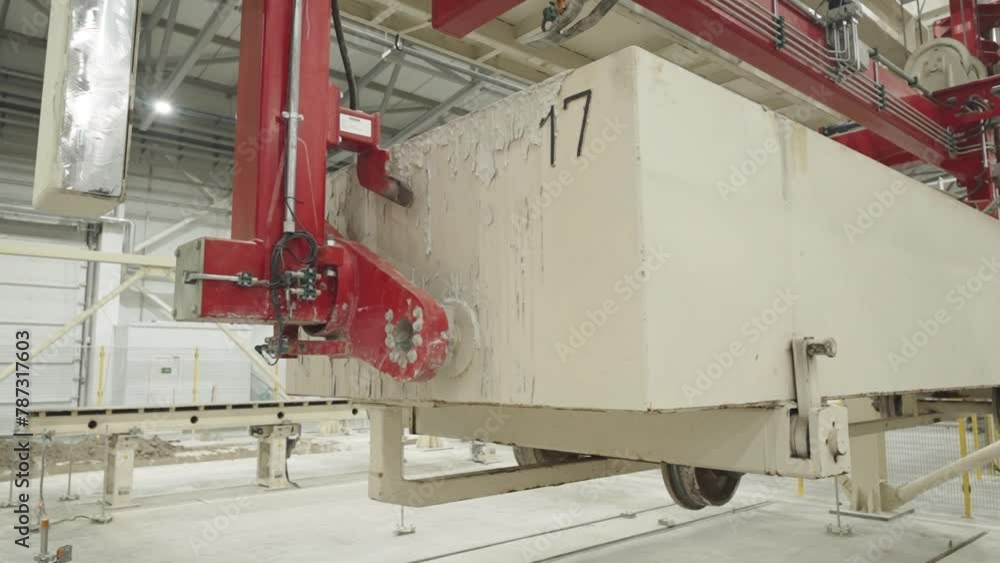 Crane access for lifting and turning Stock Video | Adobe Stock