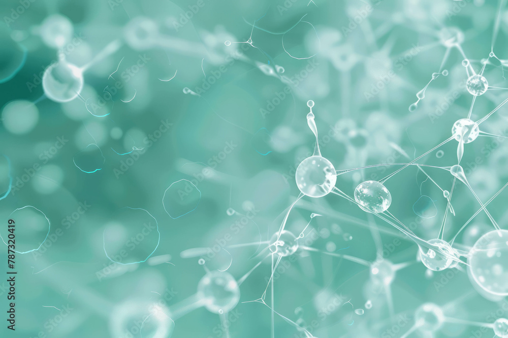 Explore the elegance of a minimalist biochemistry Zoom background in ...
