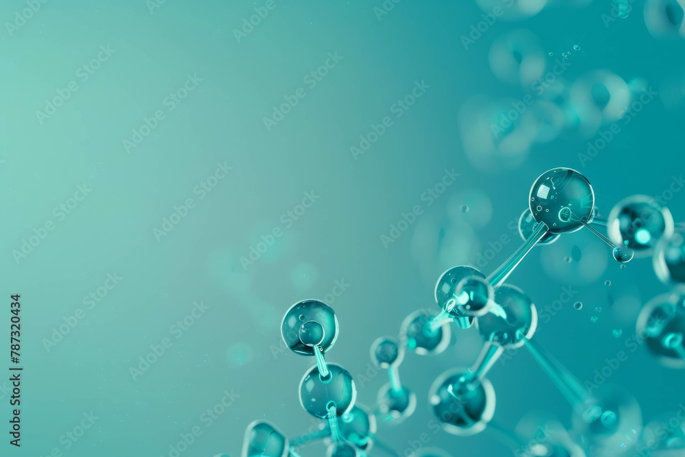 Immerse yourself in a modern biochemistry-themed Zoom background with ...