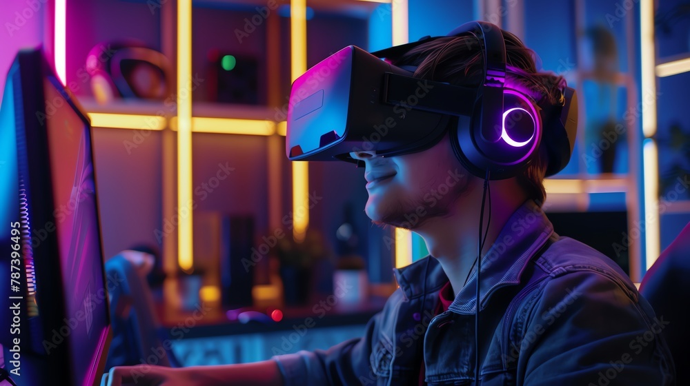 Explore the life of a professional gamer who competes in virtual ...