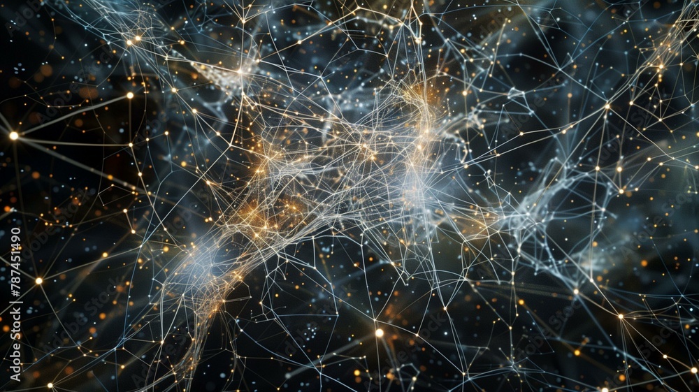 Behold the splendor of neural connectivity within the frontal lobe ...