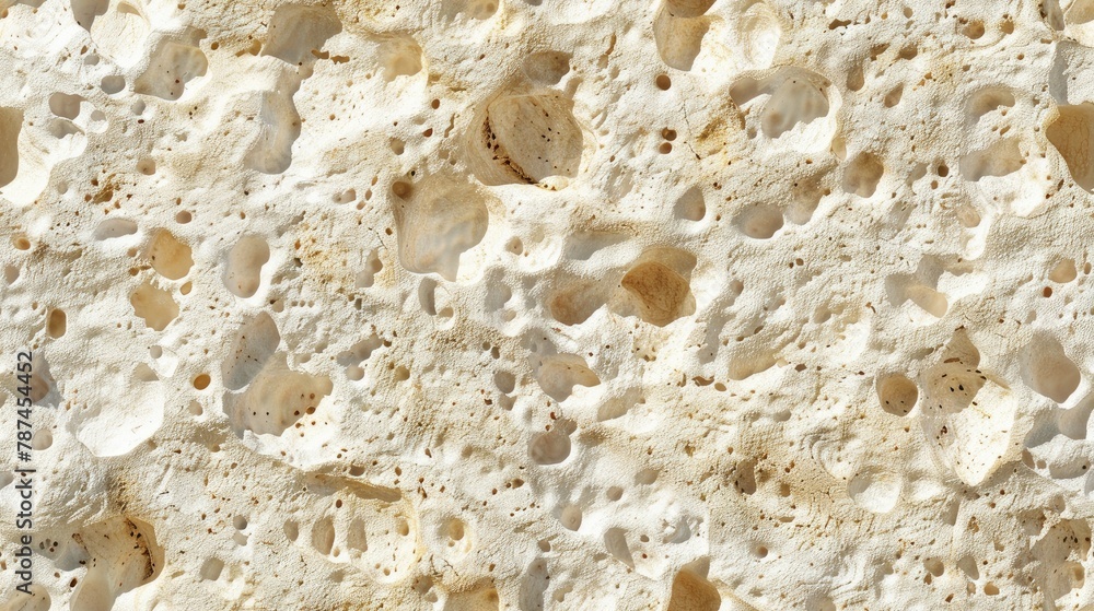 seamless texture of limestone with a soft, porous surface and a beige ...