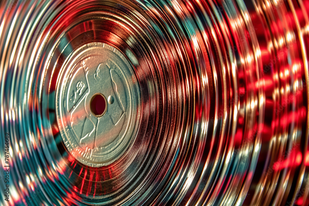 Abstract image, music record, background image, cover image, music ...