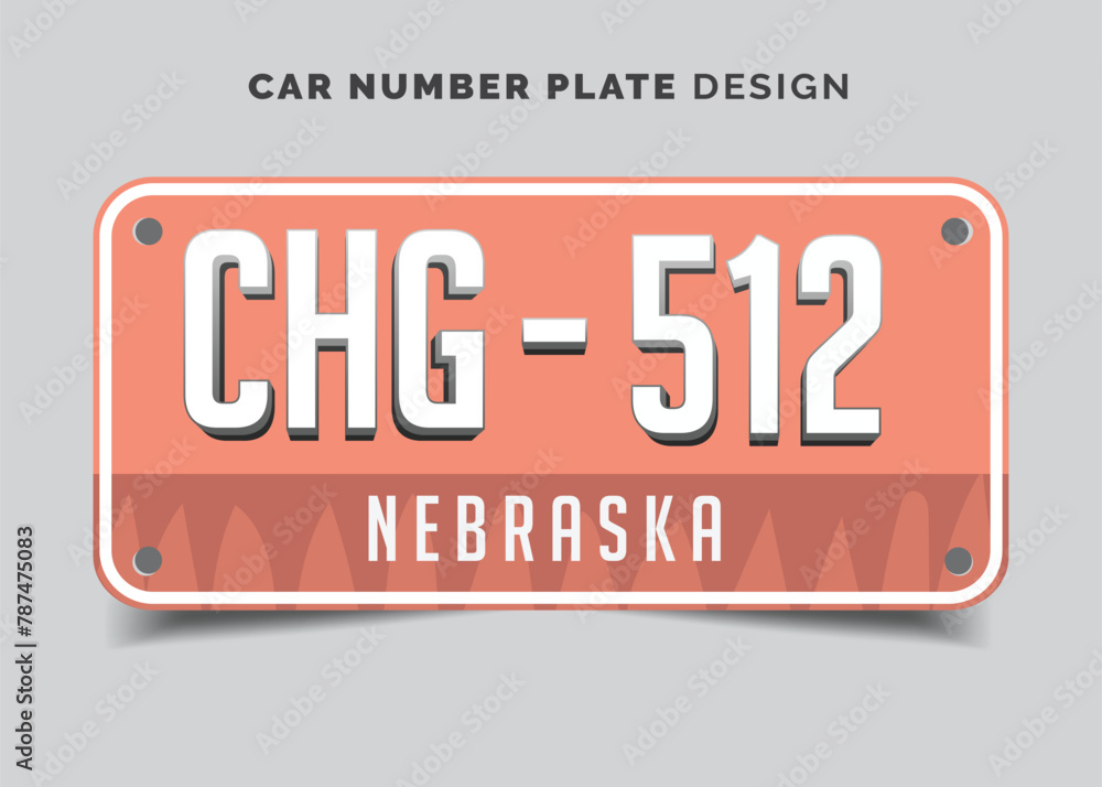 Car Registration License Number Plate Vehicle Registration License ...