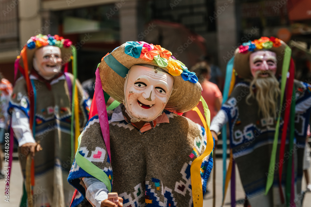 Danza de los viejitos, traditional Mexican dance originating from the ...