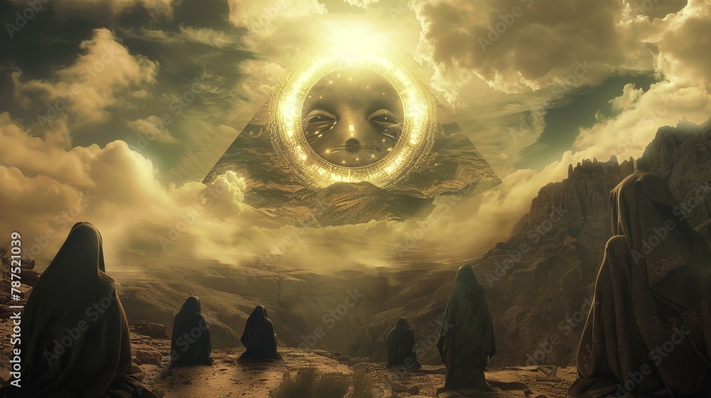 Samyaza and the watchers from the book of enoch. Ancient biblical ...