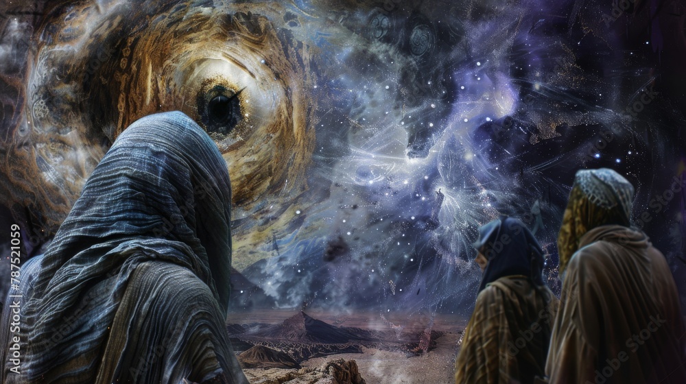 Samyaza and the watchers from the book of enoch. Ancient biblical ...