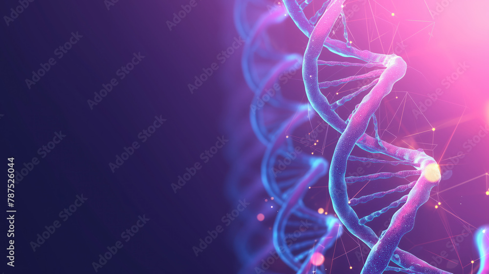 Visualizing the molecular structure of DNA Stock Illustration | Adobe Stock