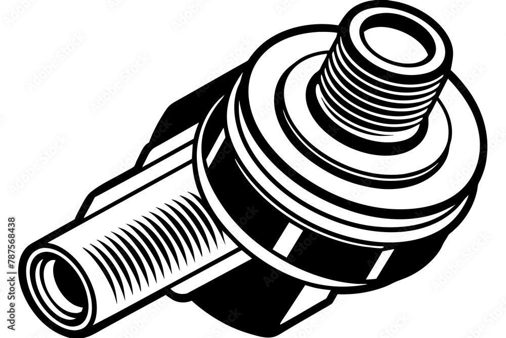 oil pressure sensor vector silhouette illustration Stock Vector | Adobe ...