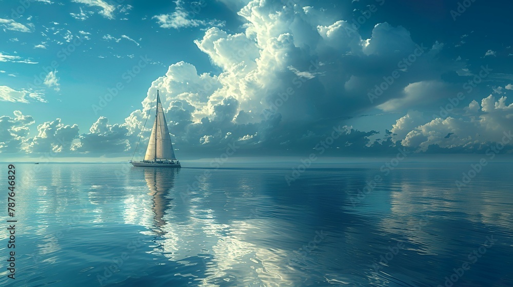 Sailboat, sailing, yacht, vessel, sail, mast, rigging, hull, keel ...