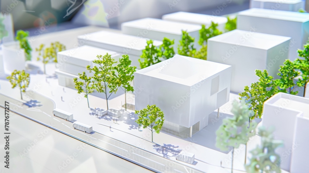 Captures the groundbreaking ceremony of a new development project ...