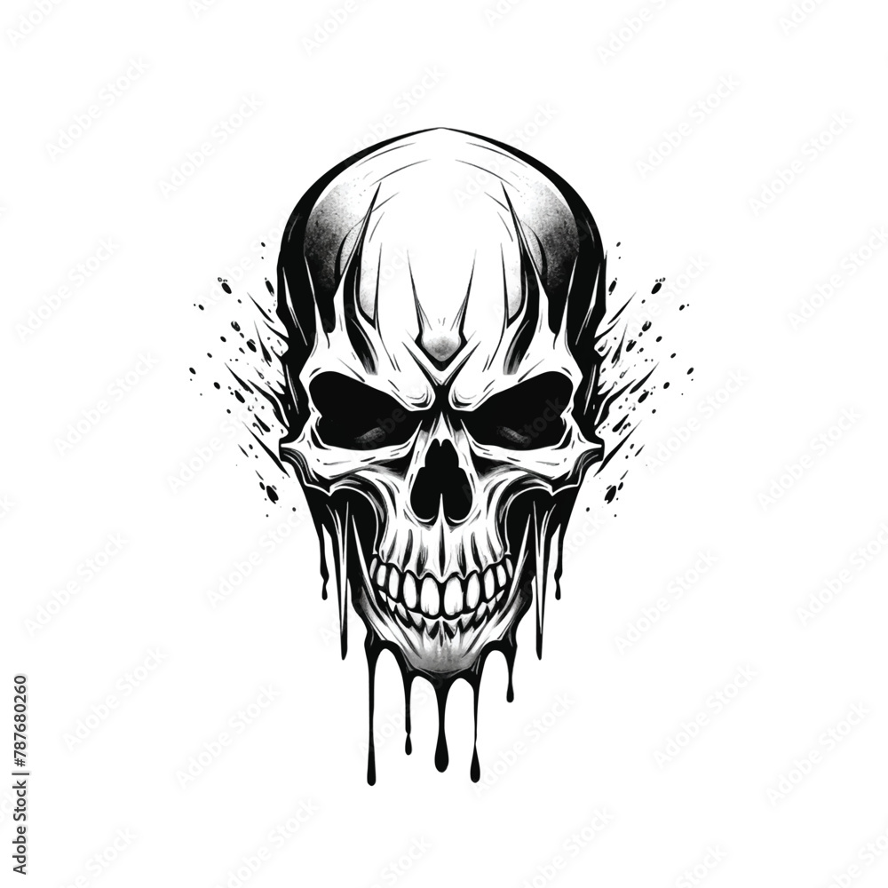 Elongated head sketch realistic hand drawing cross hand drawing human ...