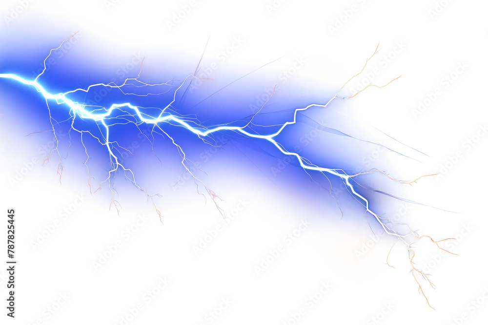 PNG Lightning thunder overlay effect, transparent background Stock ...